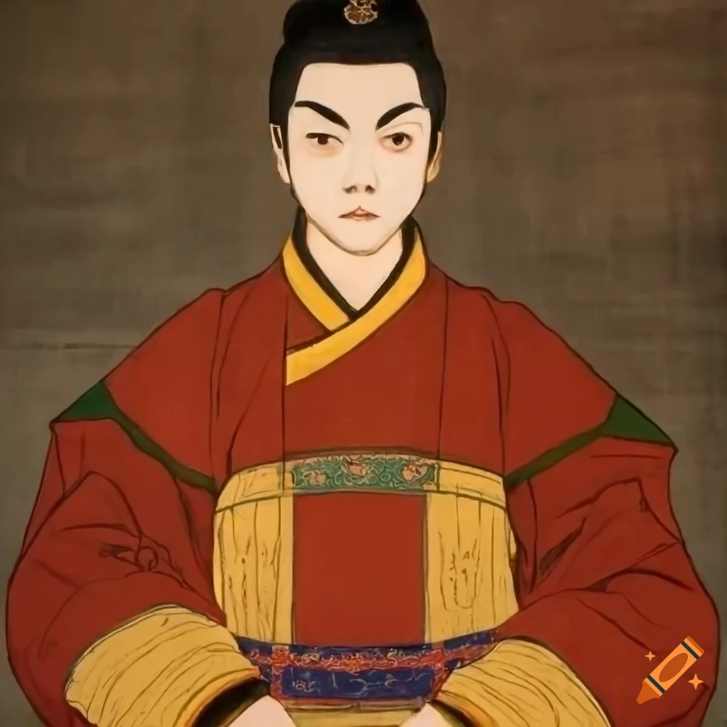 Portrait of prince zuko in traditional ming dynasty style on Craiyon