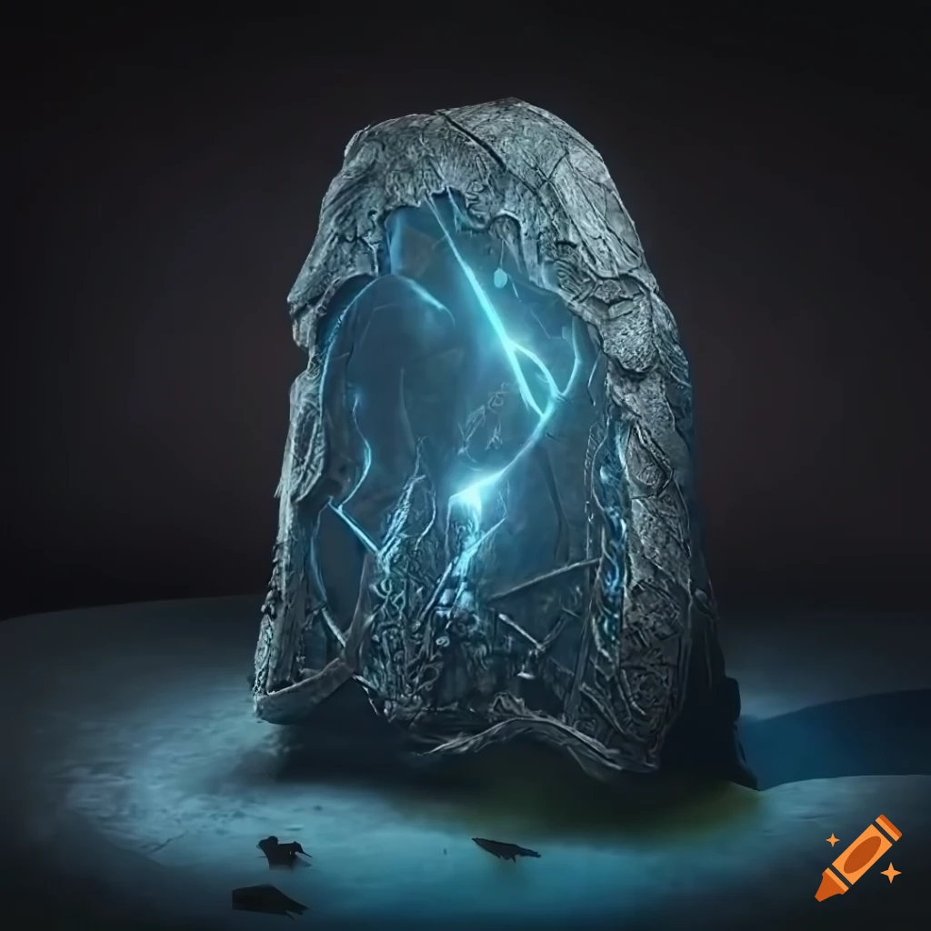Thunder runestone with magic, witcher 3