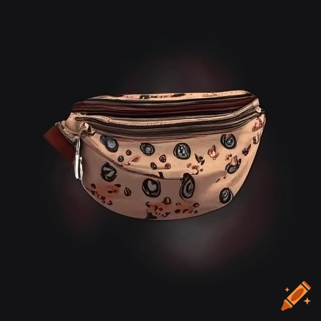 Old fanny pack, hand drawn surrealist style on Craiyon