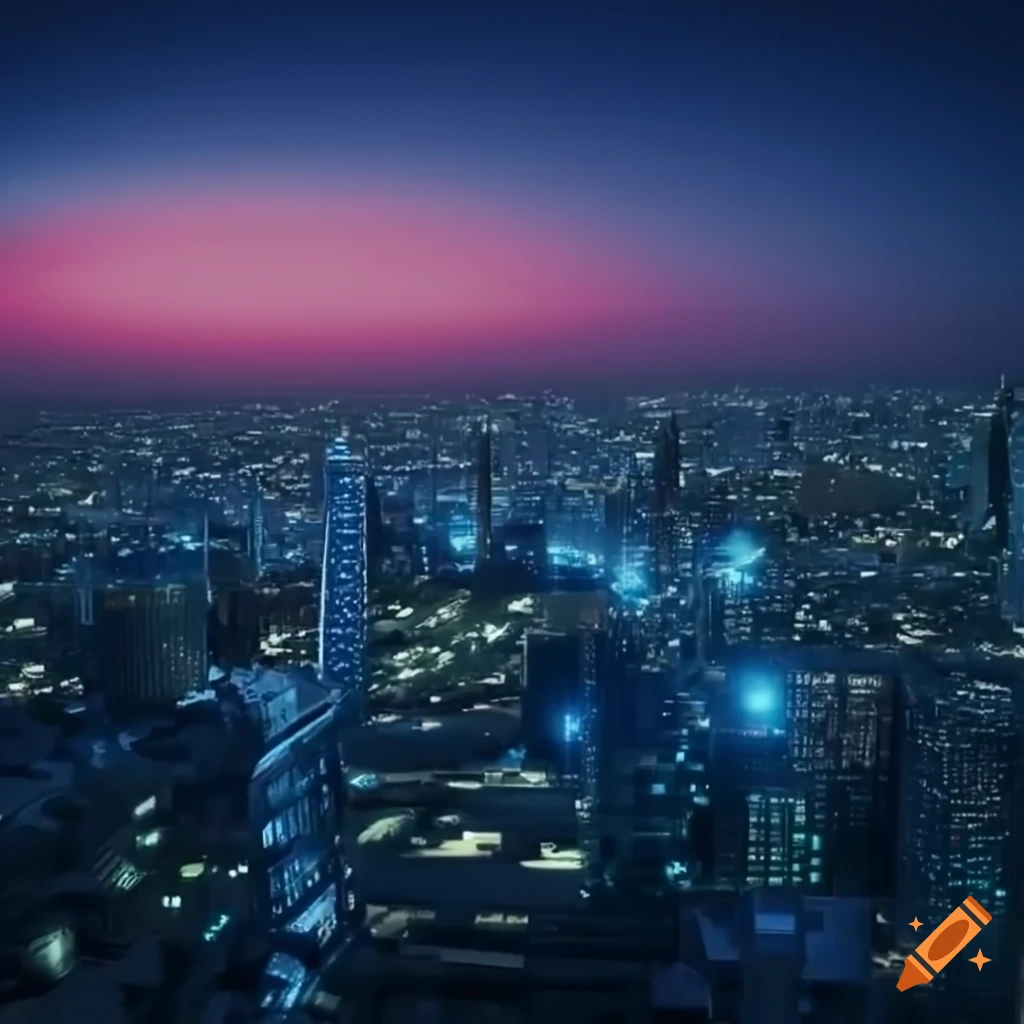 3d model of tehran cityscape in metaverse