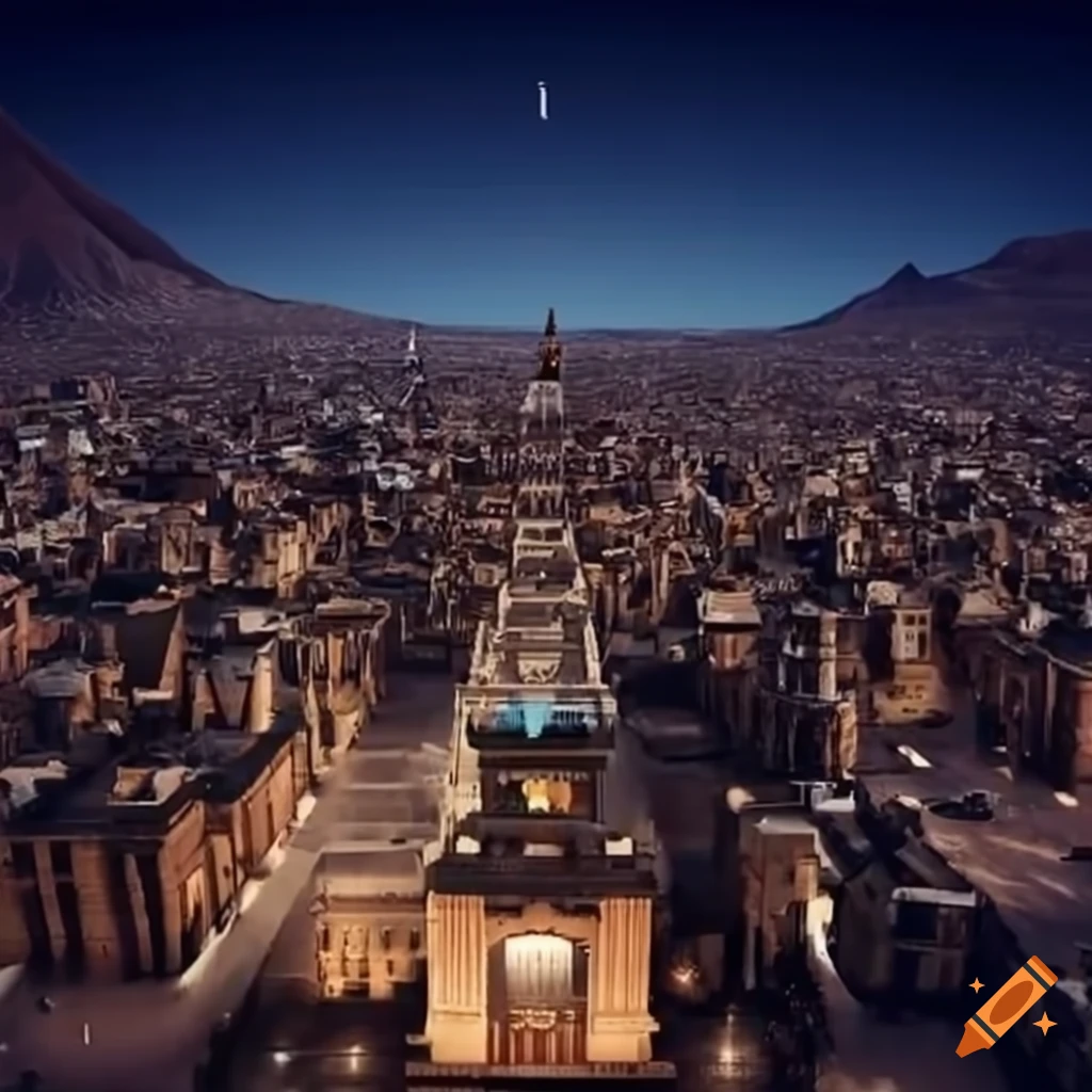 Historical tehran city 3d space in metaverse for virtual tourism on Craiyon