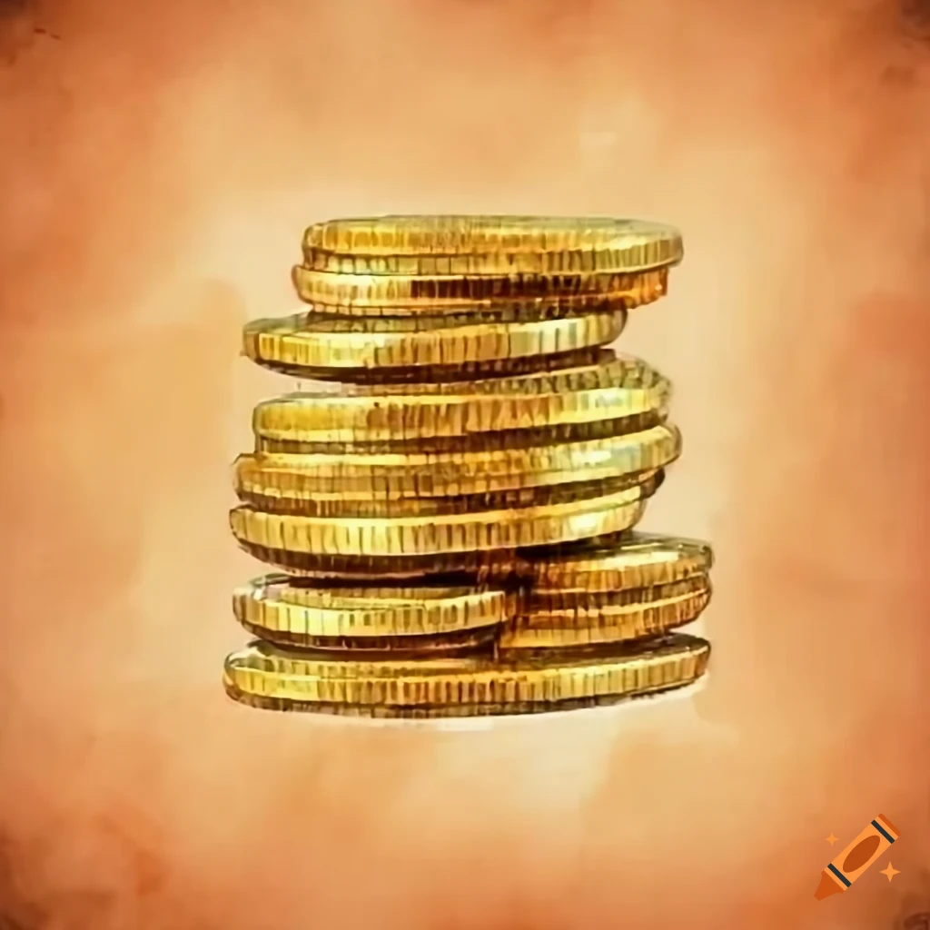 A stack of gold coins symbolizing financial growth and stability