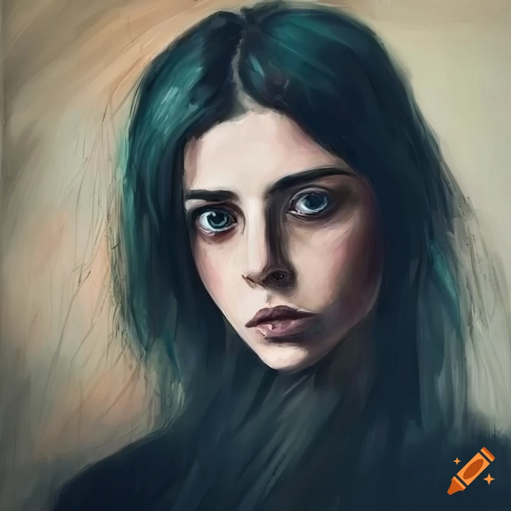 Naturalistic portrait of monica barbaro inspired by turner on Craiyon