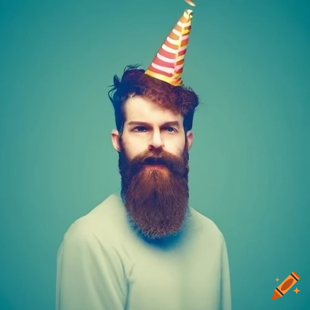 Beardman working in it and having a birthday