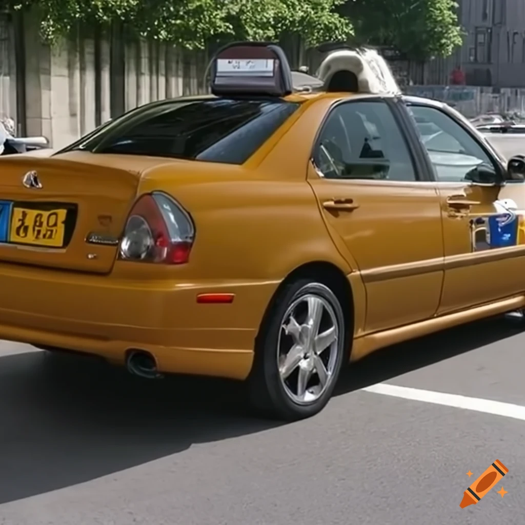 2003 lexus is sportswagon nyc cab taxi movie look