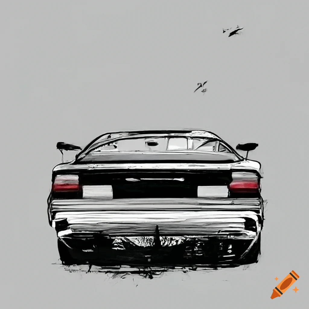 Japanese, car, 90s on Craiyon