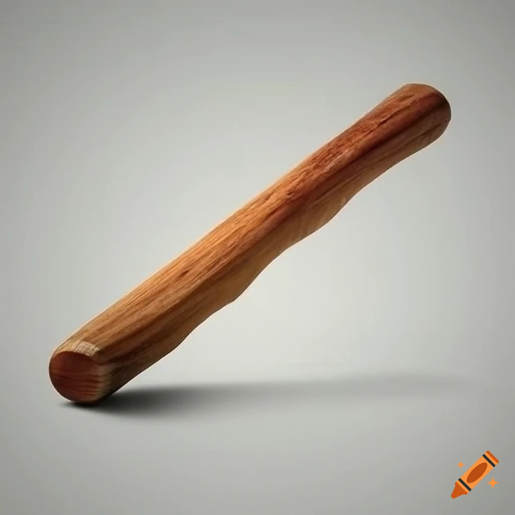 Single wood stick on Craiyon