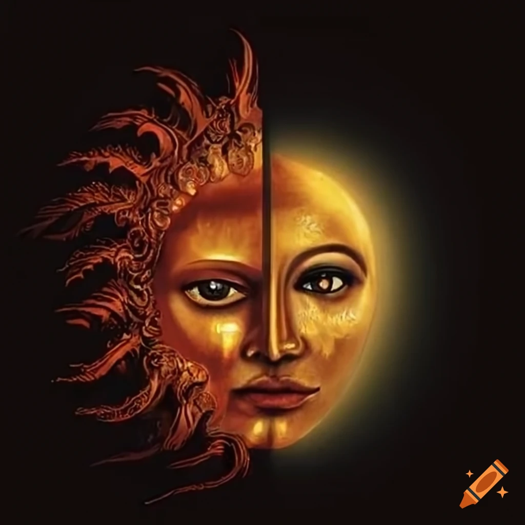 Half And Half Paintings at Timothy Jeffords blog