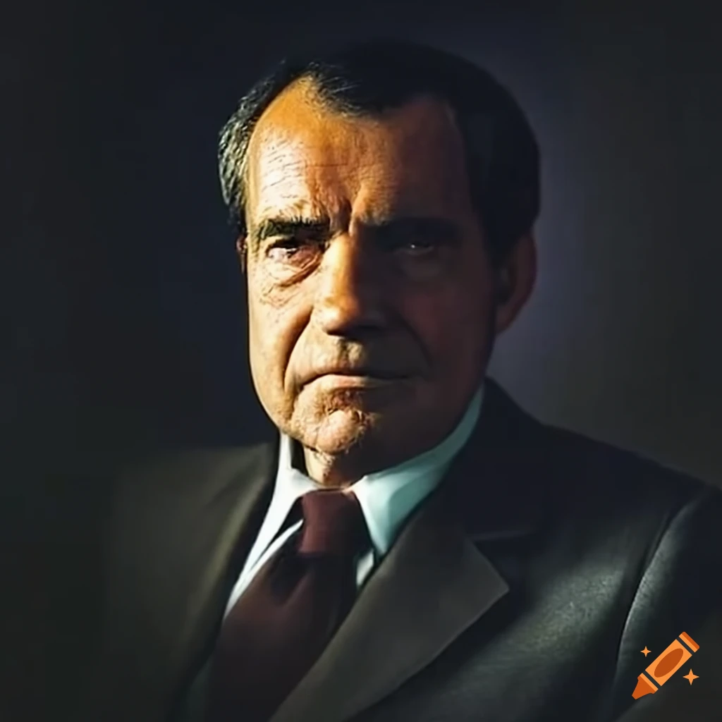 Richard nixon on Craiyon