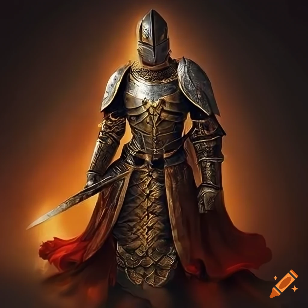 Autumn fantasy knight