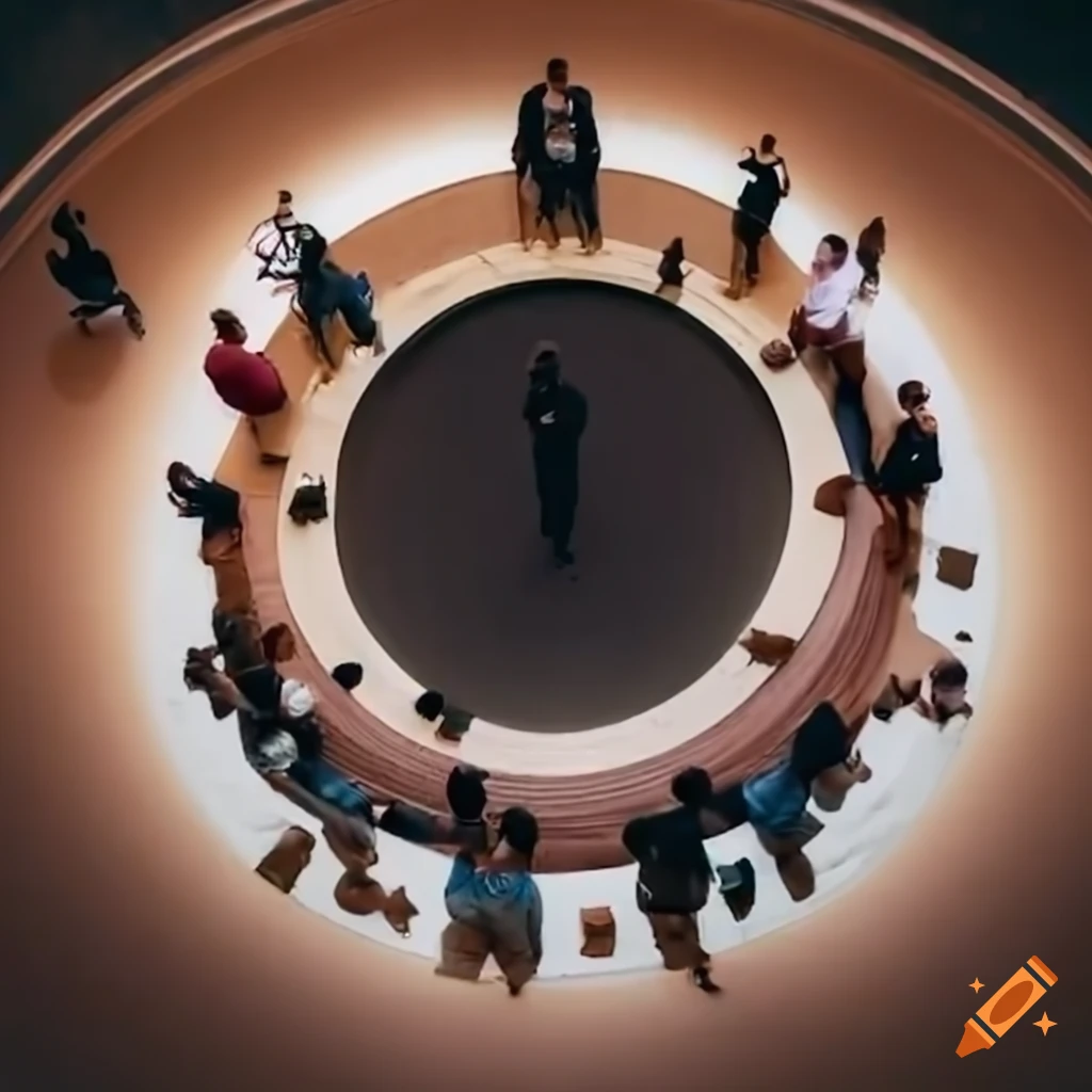 People sitting in a circle
