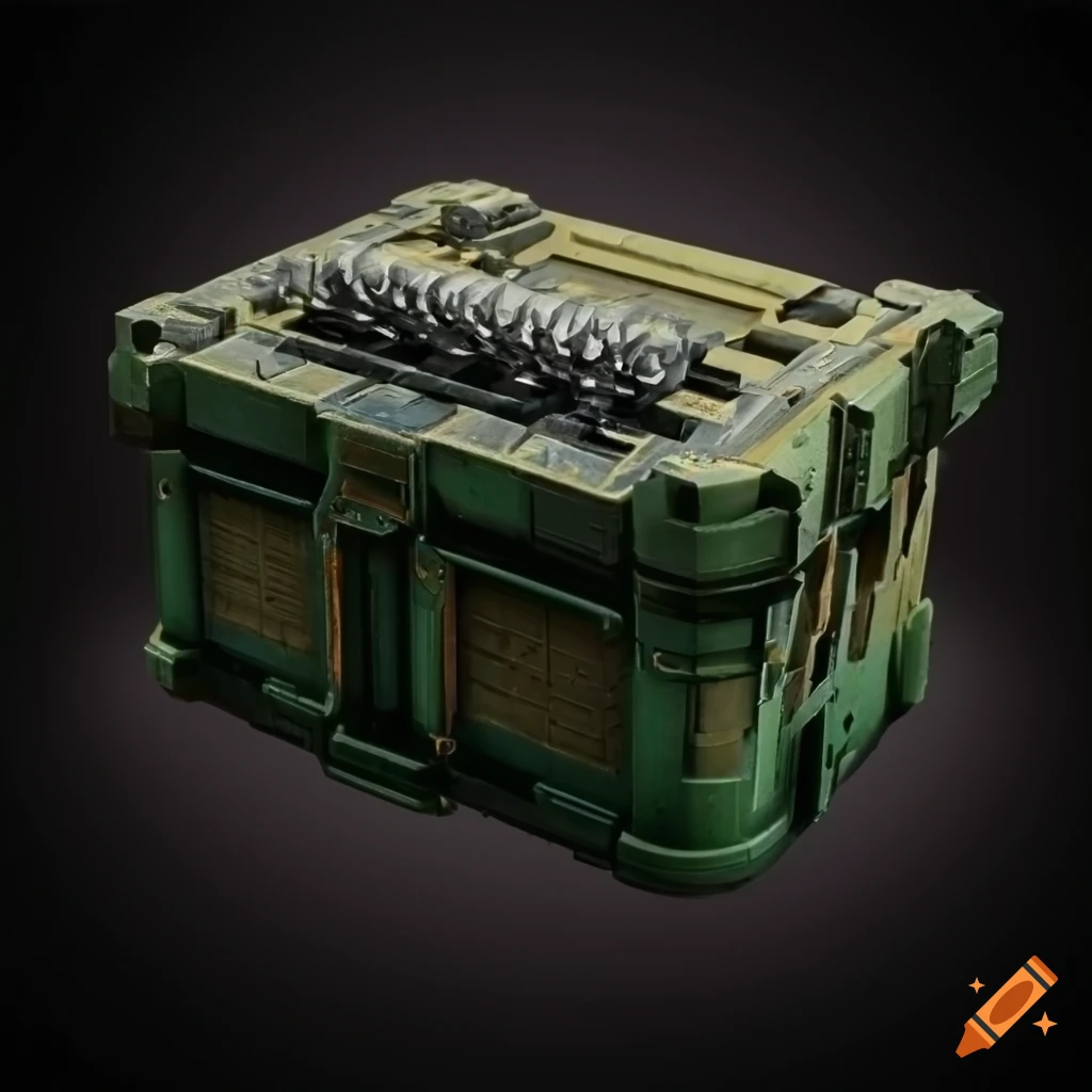 Sci-fi ammo box