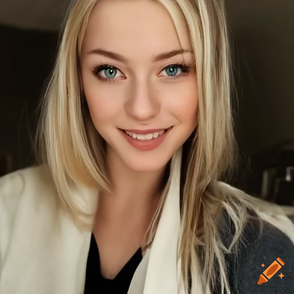 Filena Nordic Girl Realistic Face Realistic Big Light Eyes