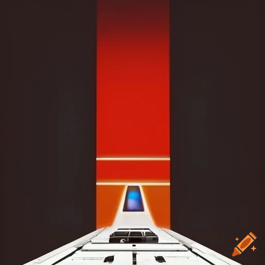 Alternative film poster of 2001 space odyssey on Craiyon