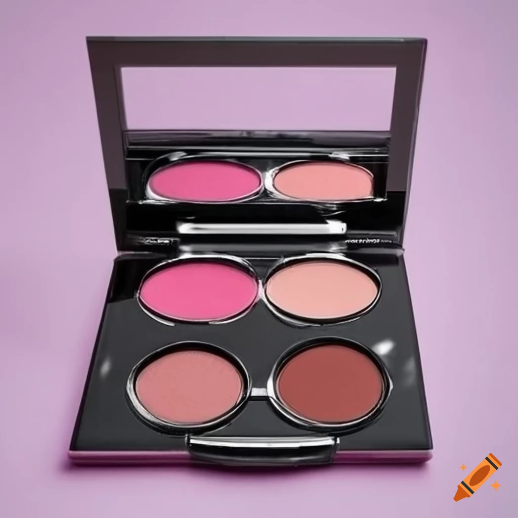 Pink makeup set