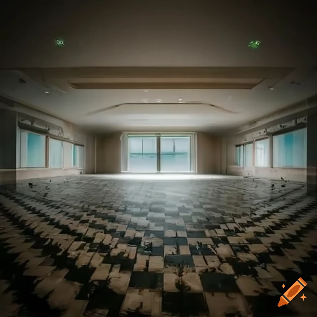 Empty Or Abandoned Office Spaces That Appear Eerie Forlorn And