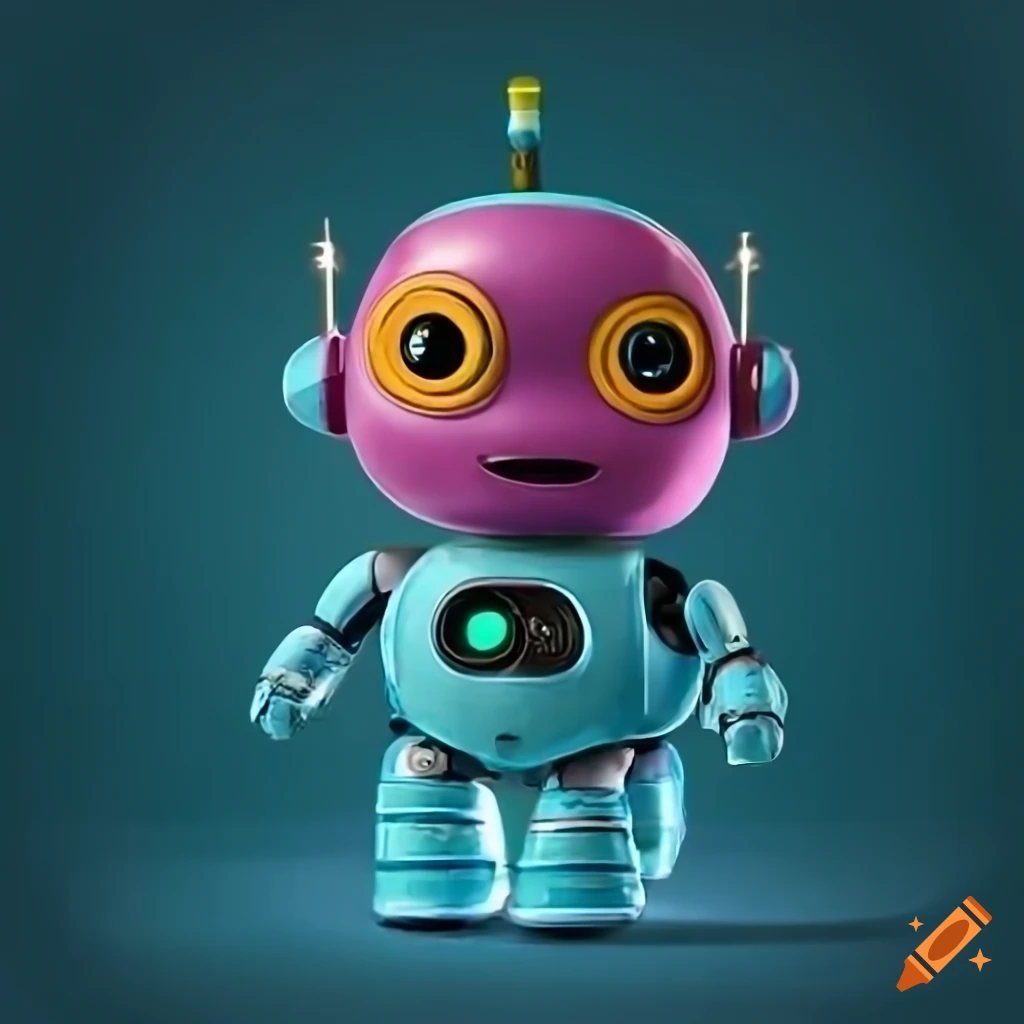 Baby robotic collection nft on Craiyon