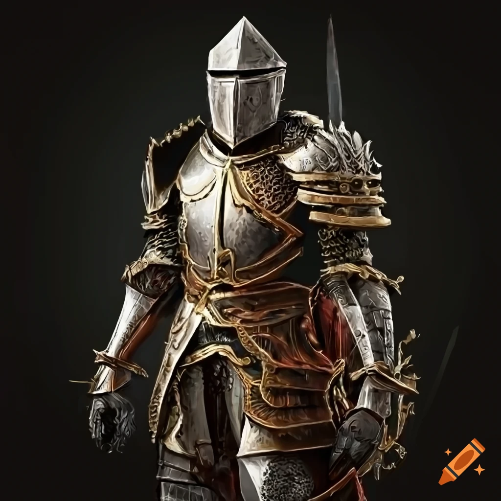 Ornate fantasy knight