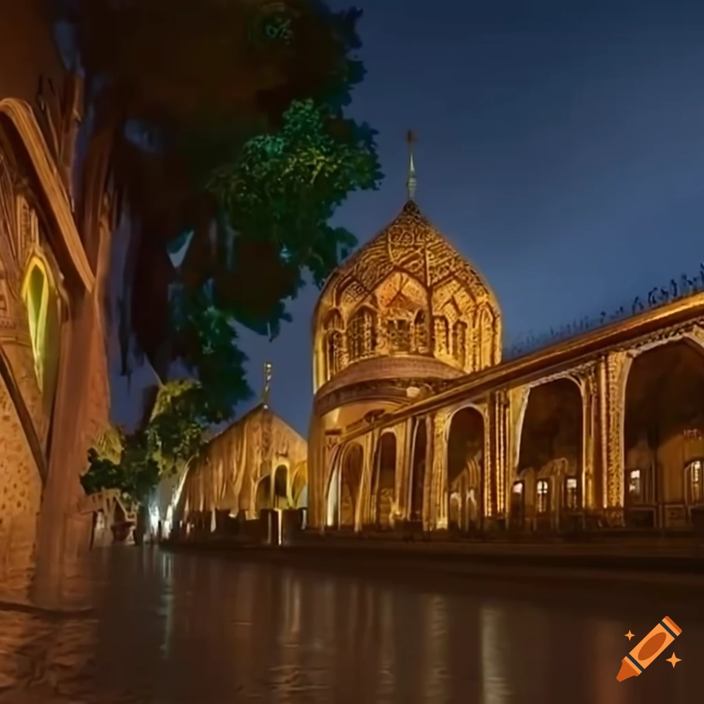 3d virtual tour of historic tehran in the metaverse on Craiyon
