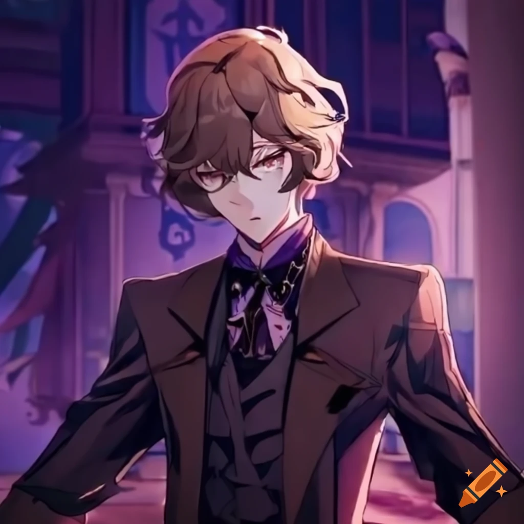 Dottore from the game Genshin Impact standing next to Dazai from the ...