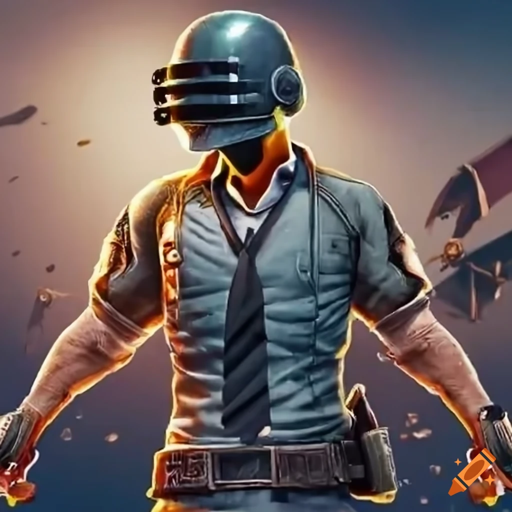 Pubg rank push thumbnail on Craiyon