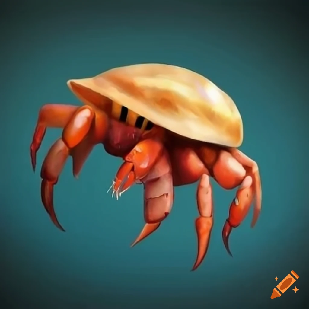 How To Draw A Hermit Crab