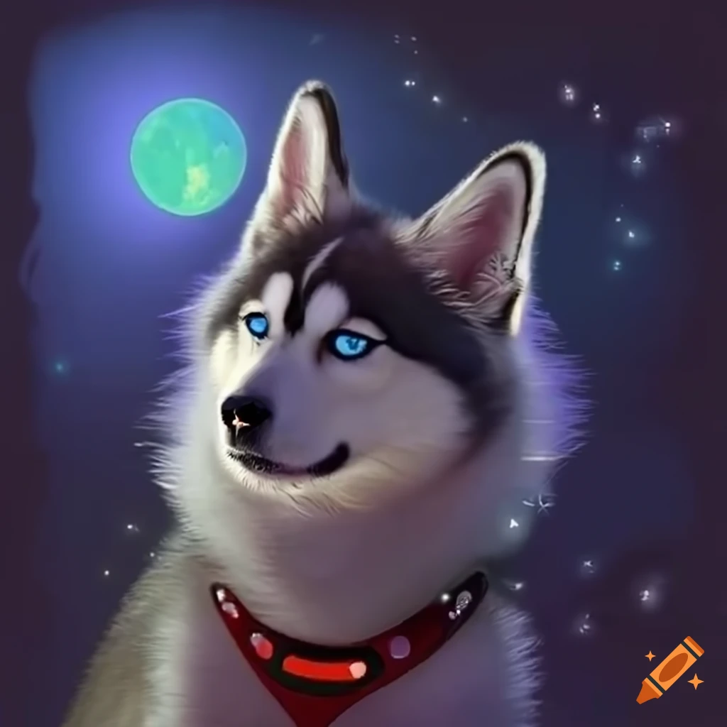 Luna, the anthropomorphic husky protagonist, should stand tall and ...