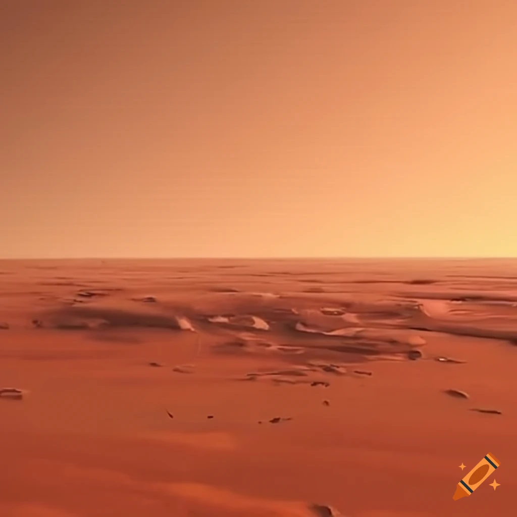 Mars landscape