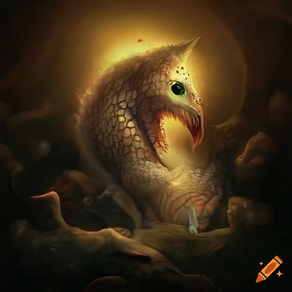 Creatures in the spirit world digital art
