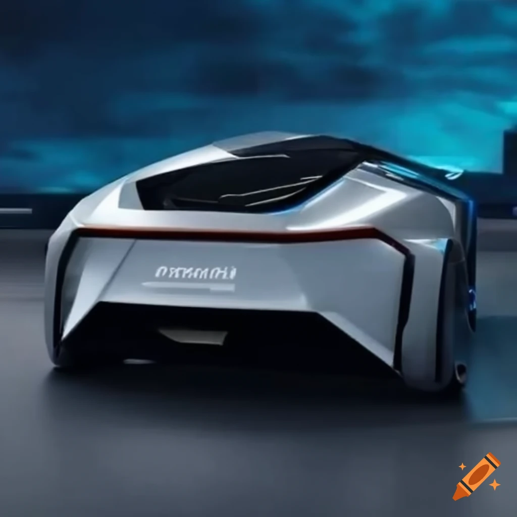 Futuristic concept car delorian dmc 12 2026 on Craiyon