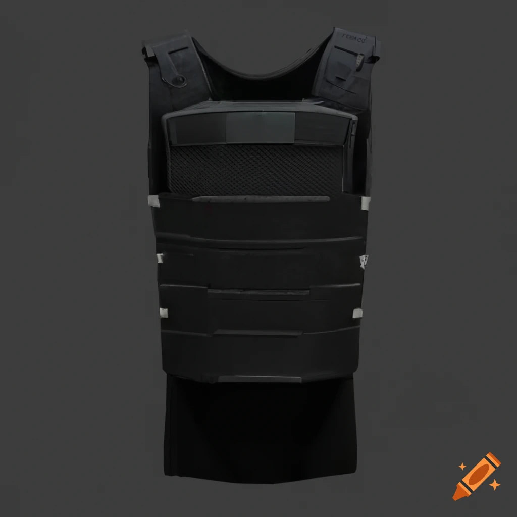 Bulletproof body armor "photorealistic", "high resolution"