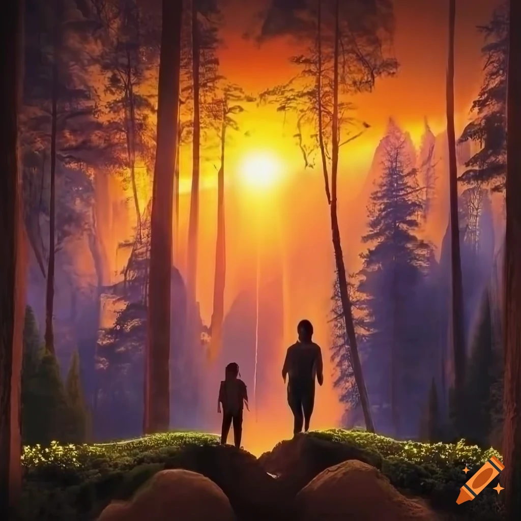 See unmittelbar vor einer kleinen klippe bei sonnenuntergang, rundherum ...