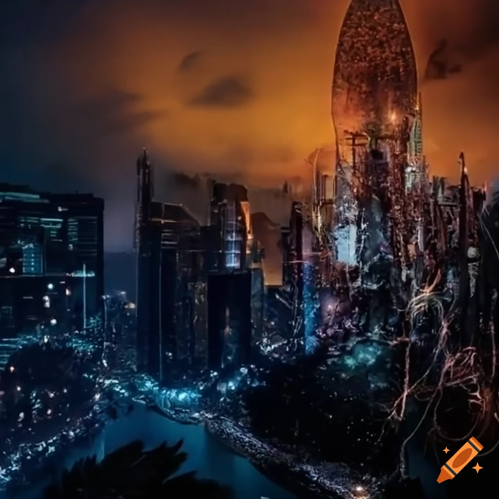 Solarpunk japan on Craiyon