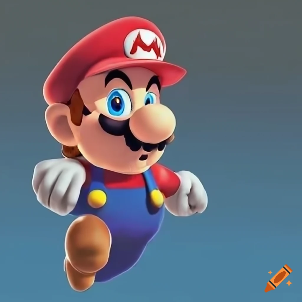 Mario is running (split one picture into frames)