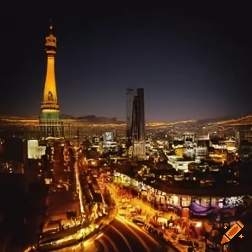 Show tehran city history with virtual reality