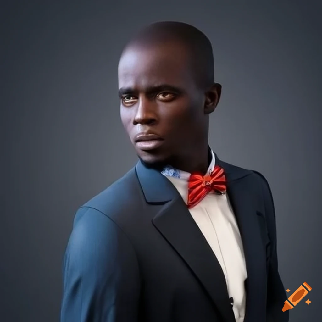 Handsome xhosa man in a suit