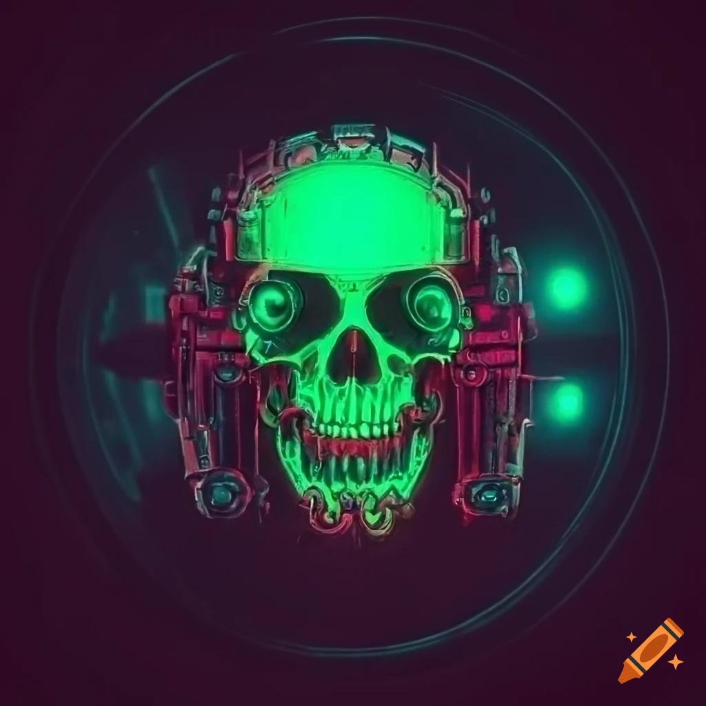 Biohazard Skull Wallpaper