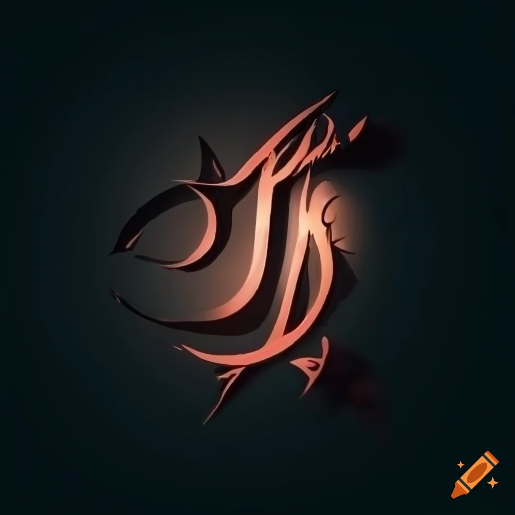 A logo text "azami" with thistle on Craiyon