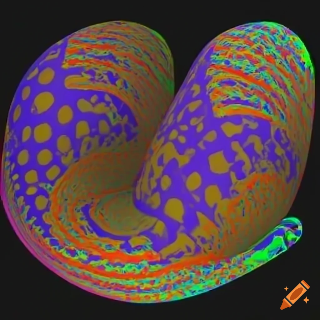 A complex 3d visualization of a riemann surface on Craiyon