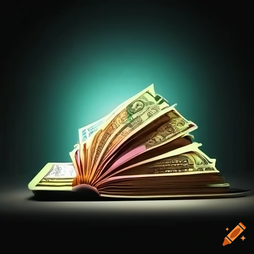 Money book on Craiyon