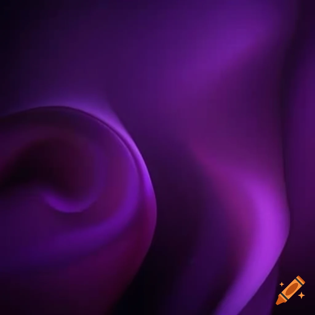 Abstract depiction of power and allure in shades of purple