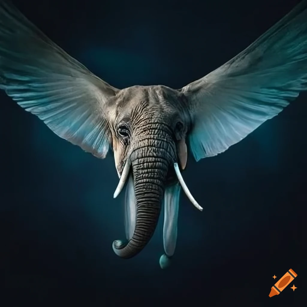 Flying elephant