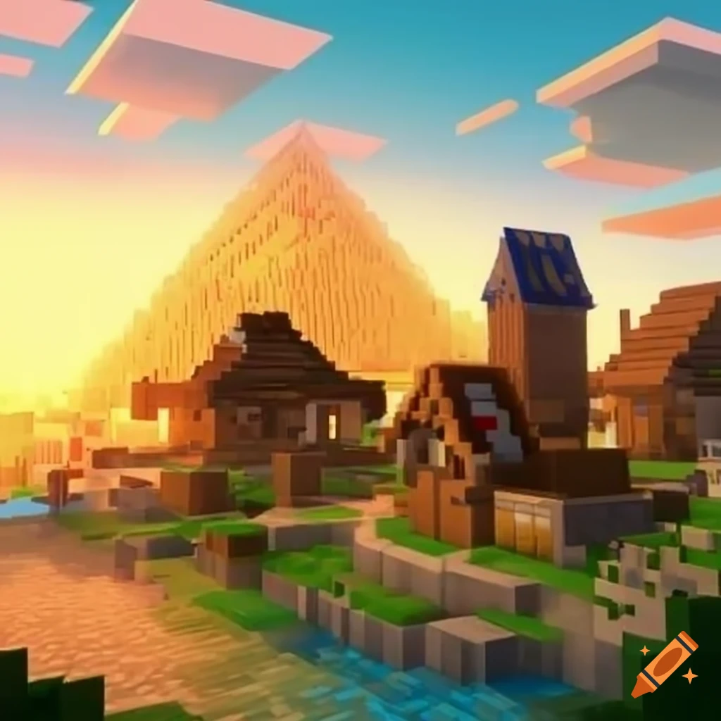 Minecraft village
