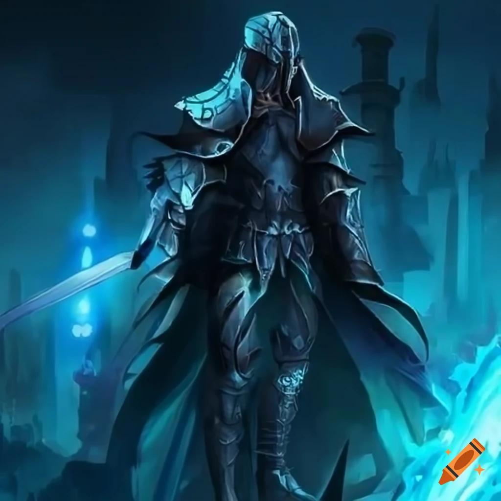 Blue Fire Knight