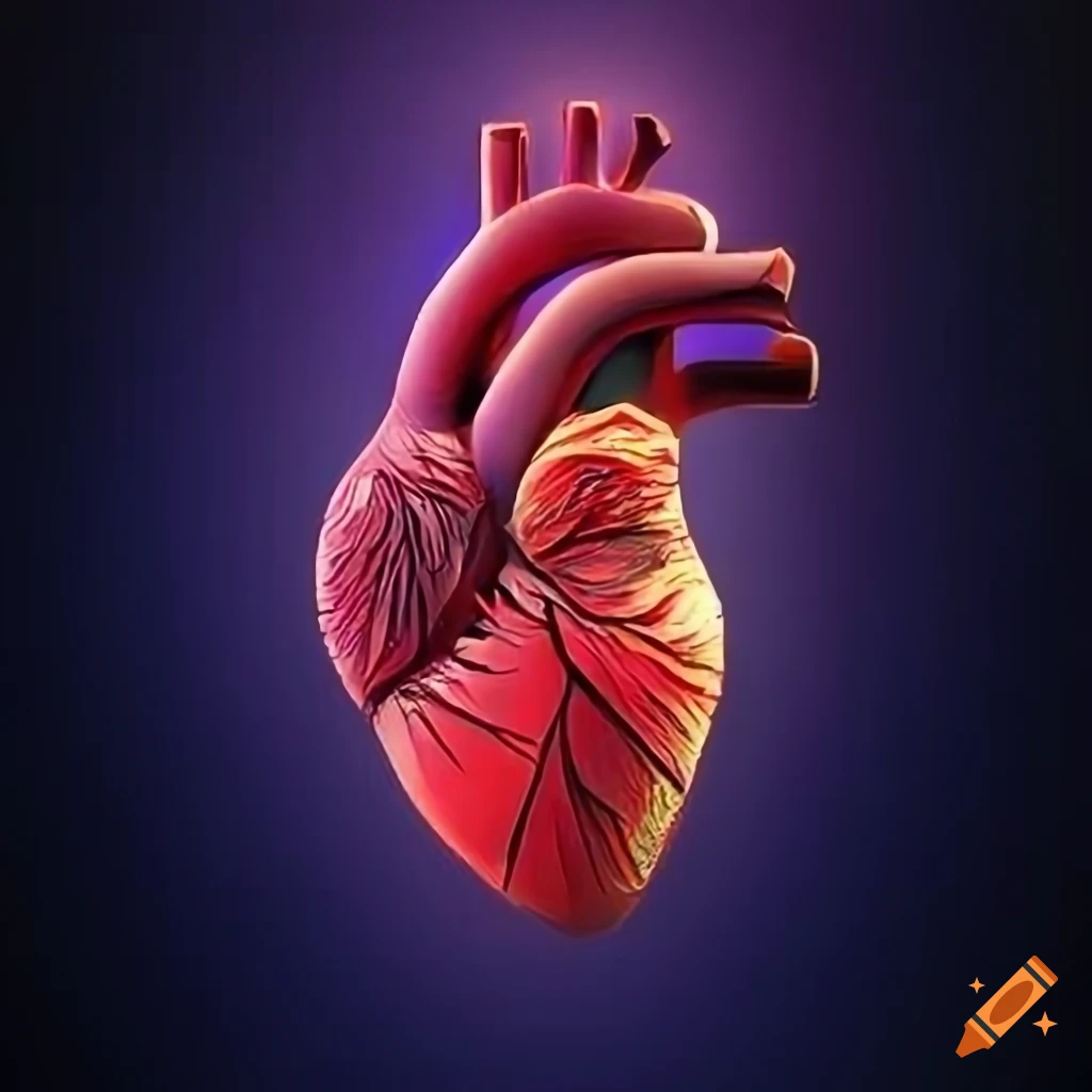 Create an AI image inspired by the heart image you provided. Embrace ...