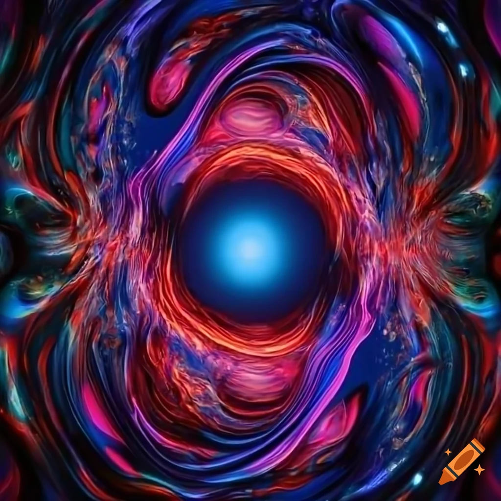 Abstract cosmic motion graphics
