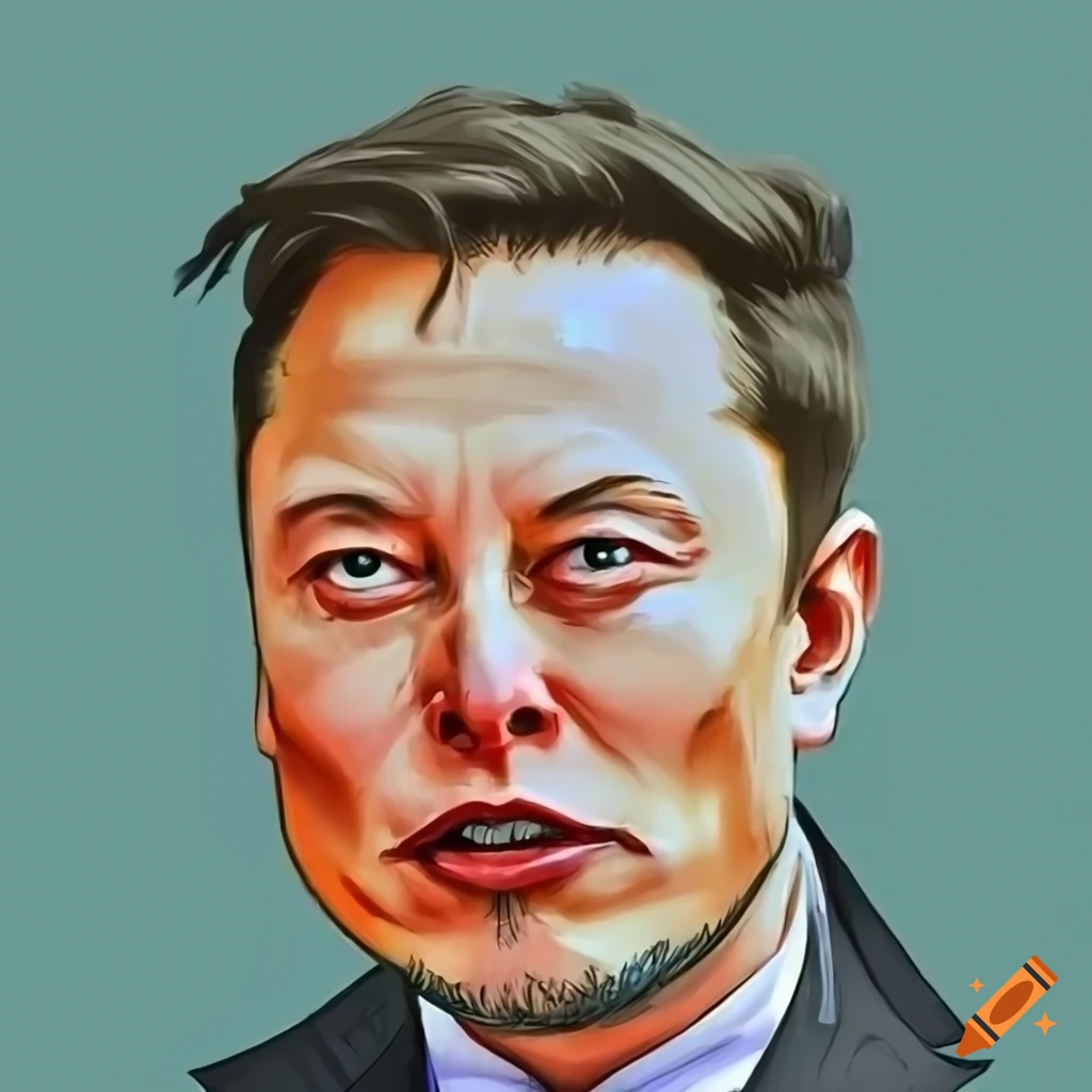 Draw elon musk