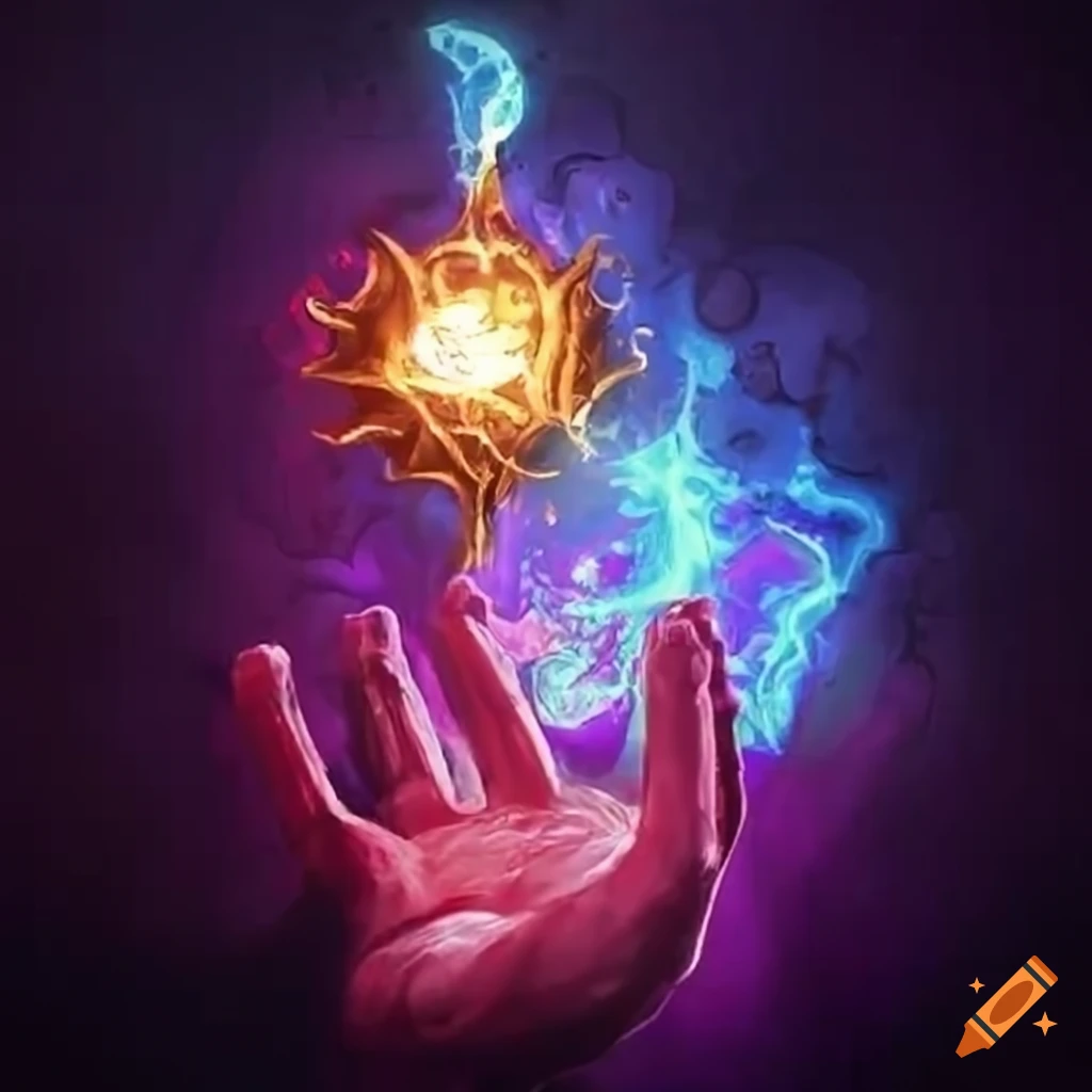 Bless spell icon on Craiyon