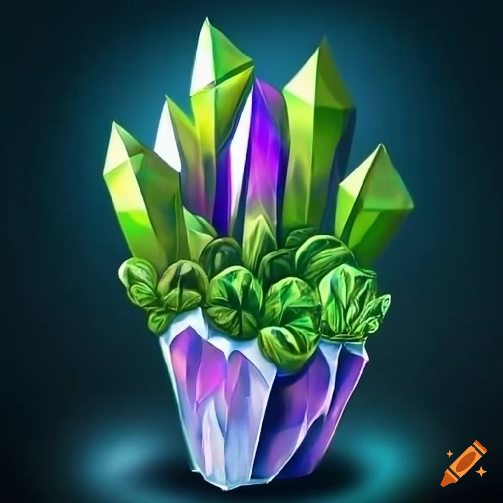 Crystal jewel plant