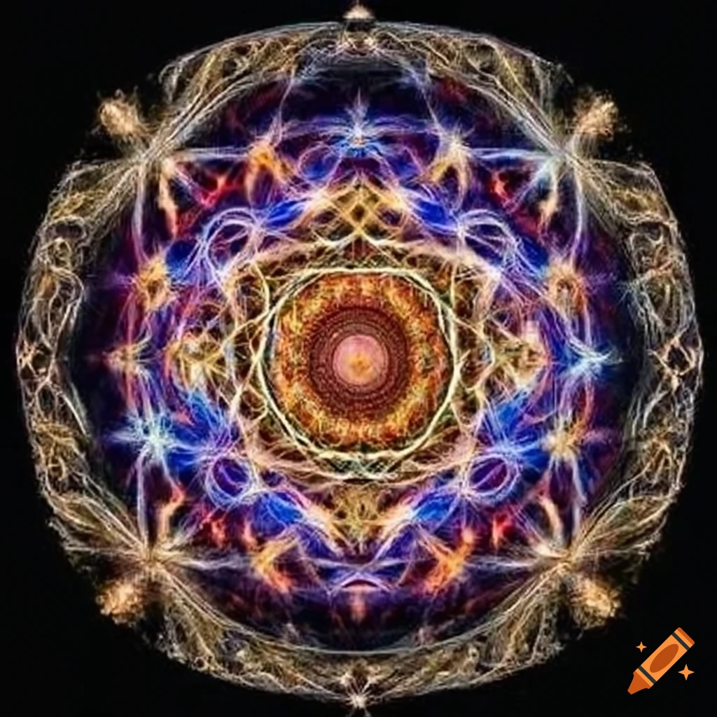 Birth of creation through sacred geometry